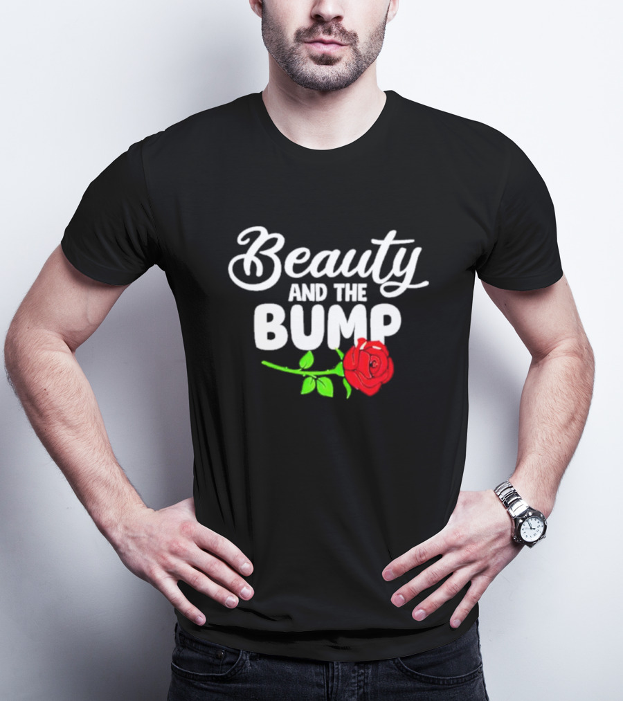 Beauty And The Bump Rose T-Shirt