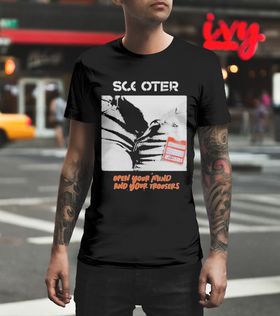 Scooter Open Your Mind And Your Trousers Scooter ICE Volume 1 ETA 10:15xl T-Shirt