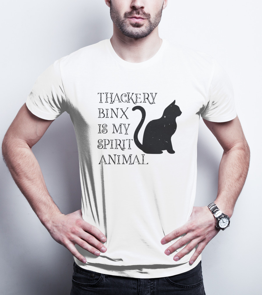 Thackery Binx Is My Spirit Animal Cat T-Shirt