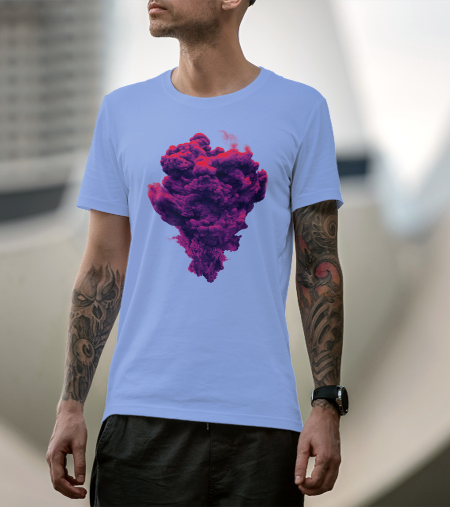 Mountain Smoke Vivid Explosion T-Shirt
