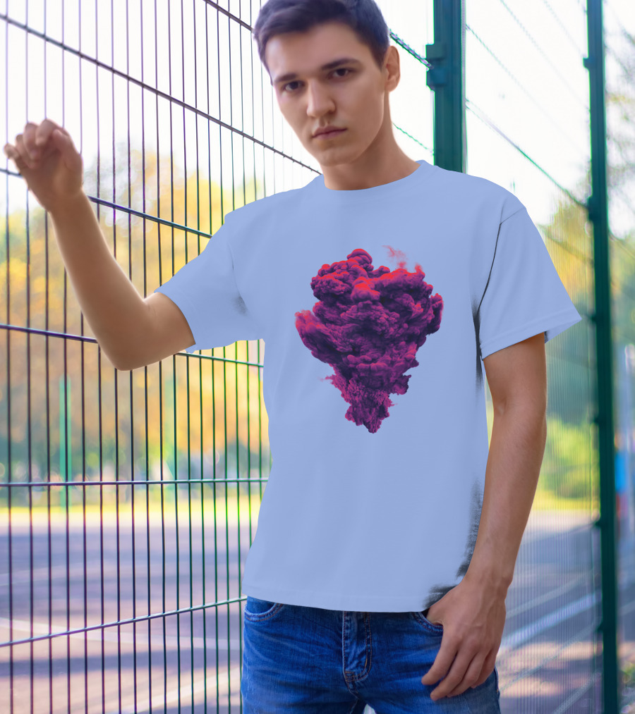 Mountain Smoke Vivid Explosion T-Shirt