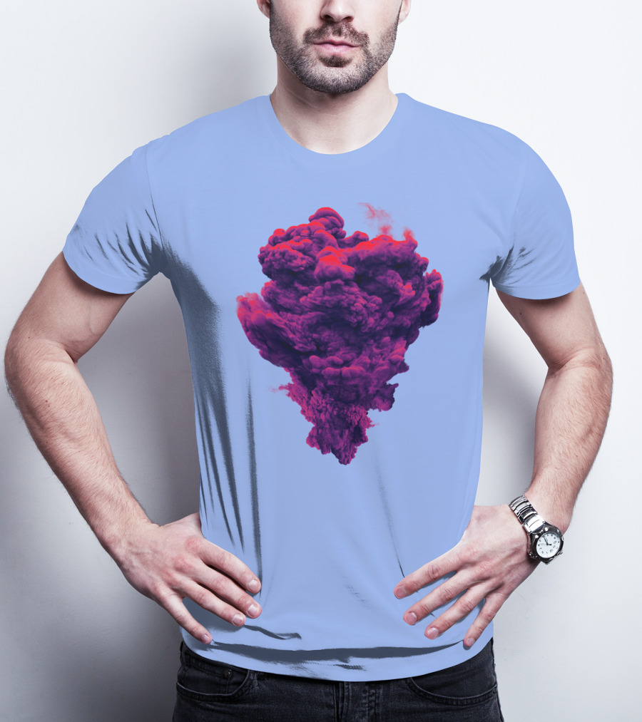 Mountain Smoke Vivid Explosion T-Shirt
