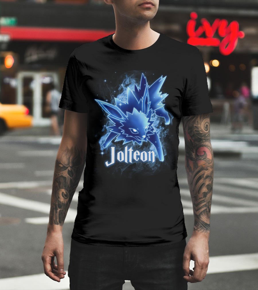 Jolteon Patronus Pokemon Crossover T-Shirt