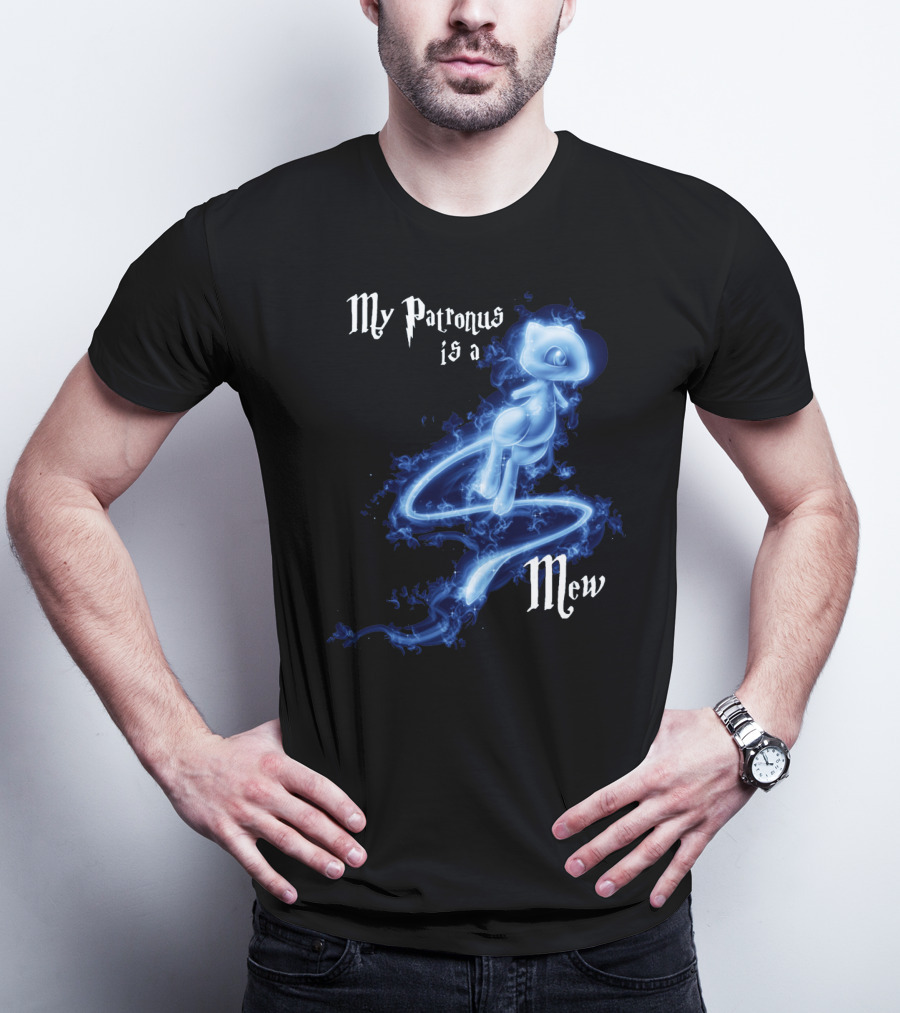 My Patronus Is A Mew Pokemon T-Shirt