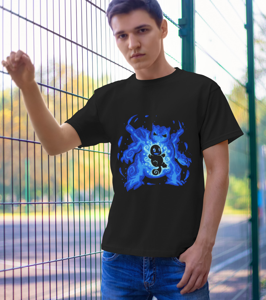 Evolution Pokemon Blastoise Water Type Charizard Elemental T-Shirt