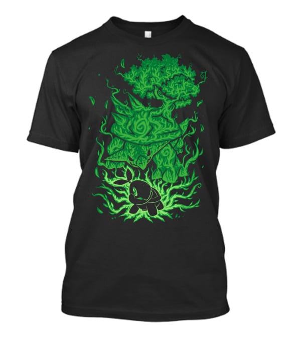 Evolution Pokemon Turtwig Grotle Torterra T-Shirt