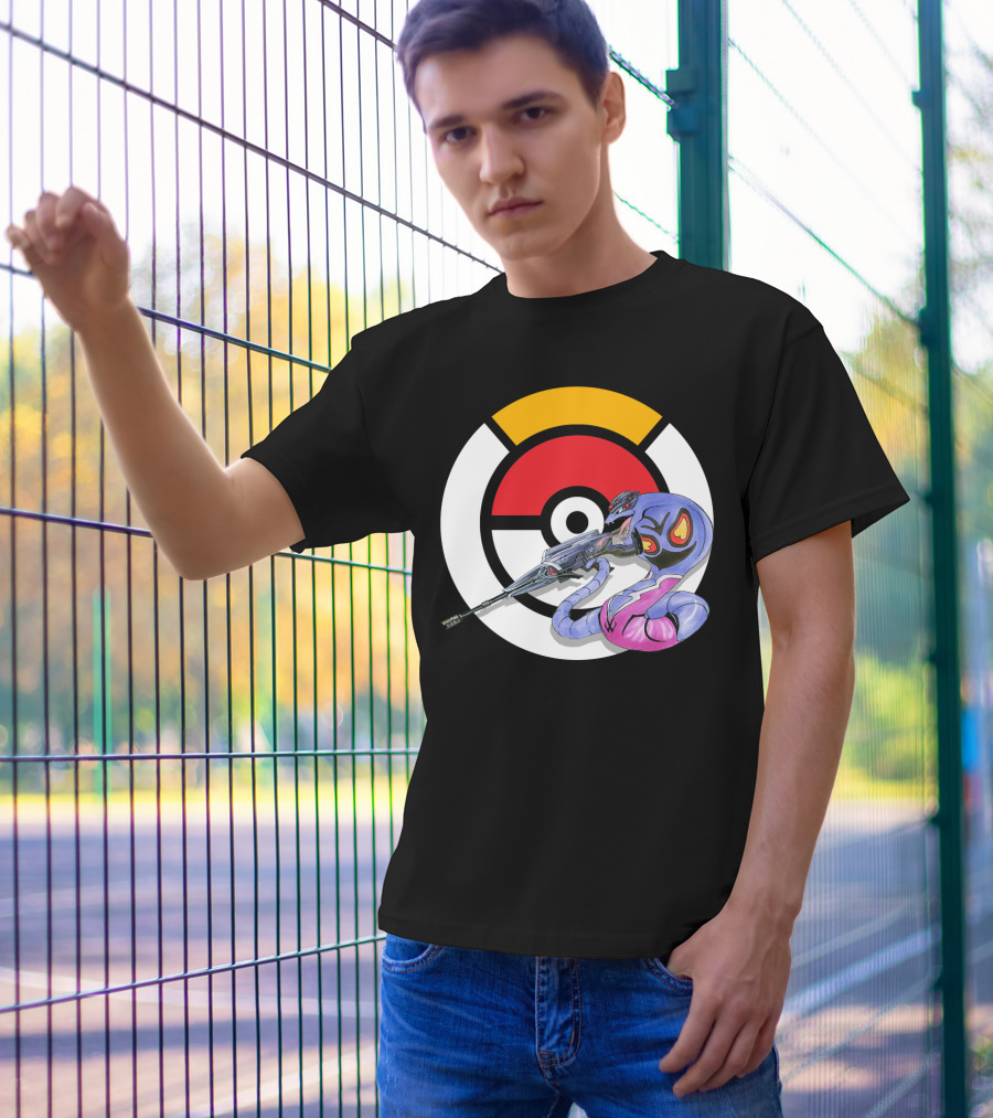 Pokemon X Arbok X Overwatch Widowmaker Mashup T-Shirt