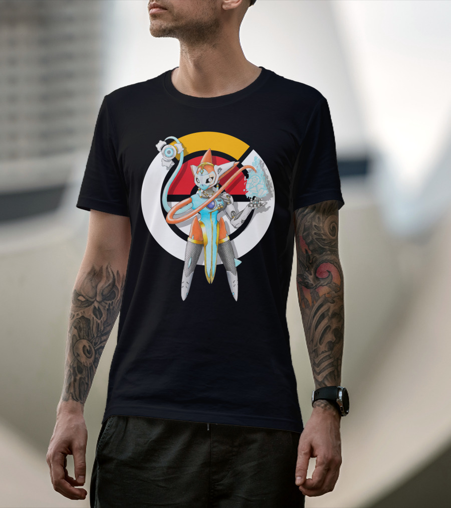 Pokemon Deoxys X Overwatch Symmetra Mashup T-Shirt