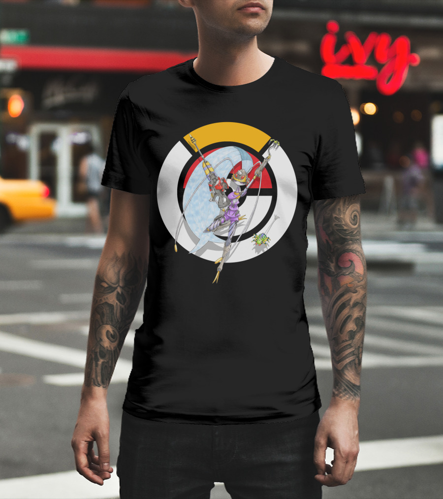 Pokemon X Over Pheromosa X Widowmaker Crossover Fan T-Shirt