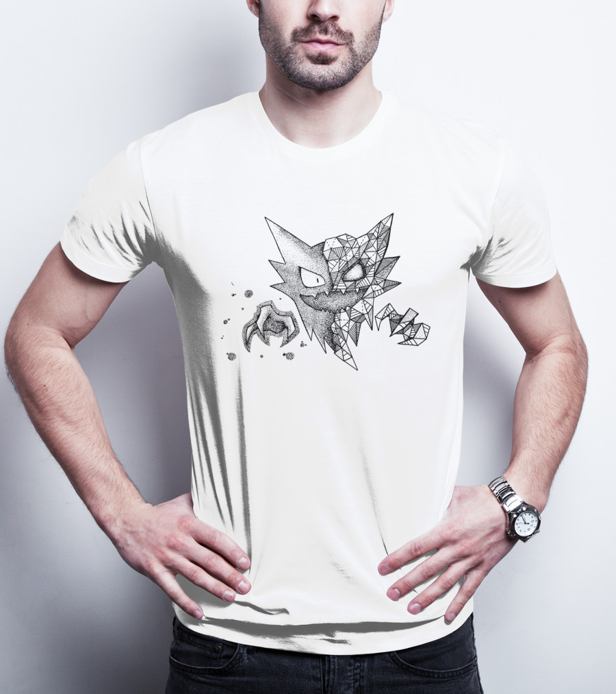 Geometric Pokemon Haunter Dot T-Shirt