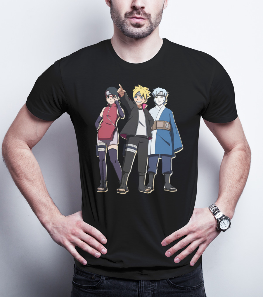 Boruto Sadara Mitsuki Team T-Shirt