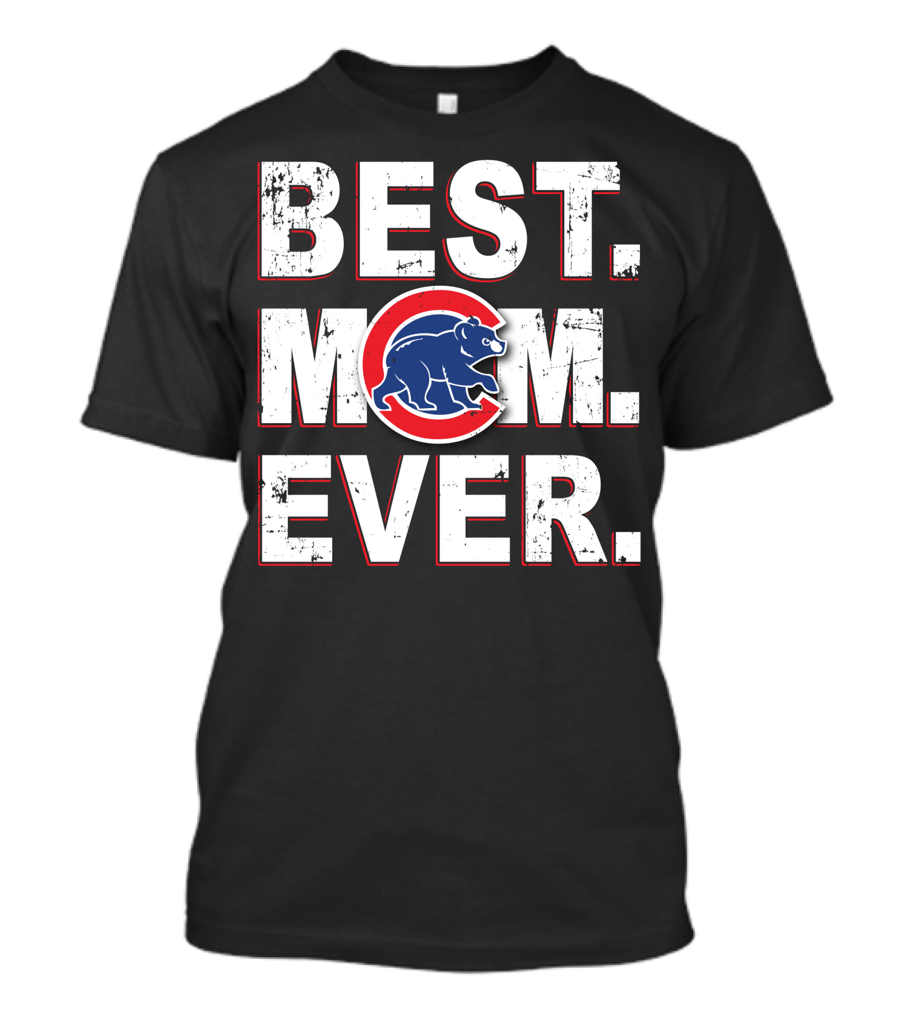 Best Mom Ever Chicago Cubs T-Shirt
