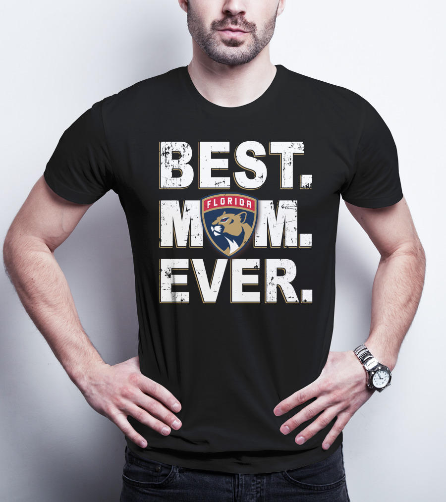 Best Mom Ever Florida Panthers Logo Sports Fan T-Shirt