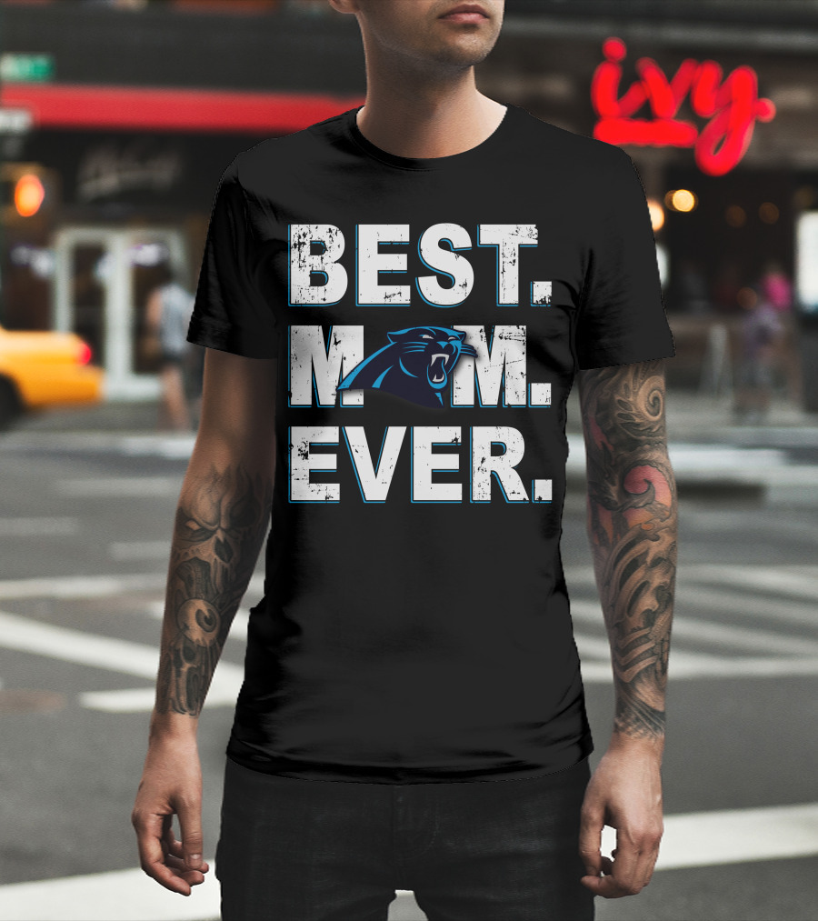 Best Mom Ever Panthers T-Shirt