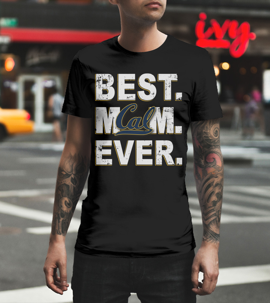 Best Mom Ever Cal California Golden Bears T-Shirt