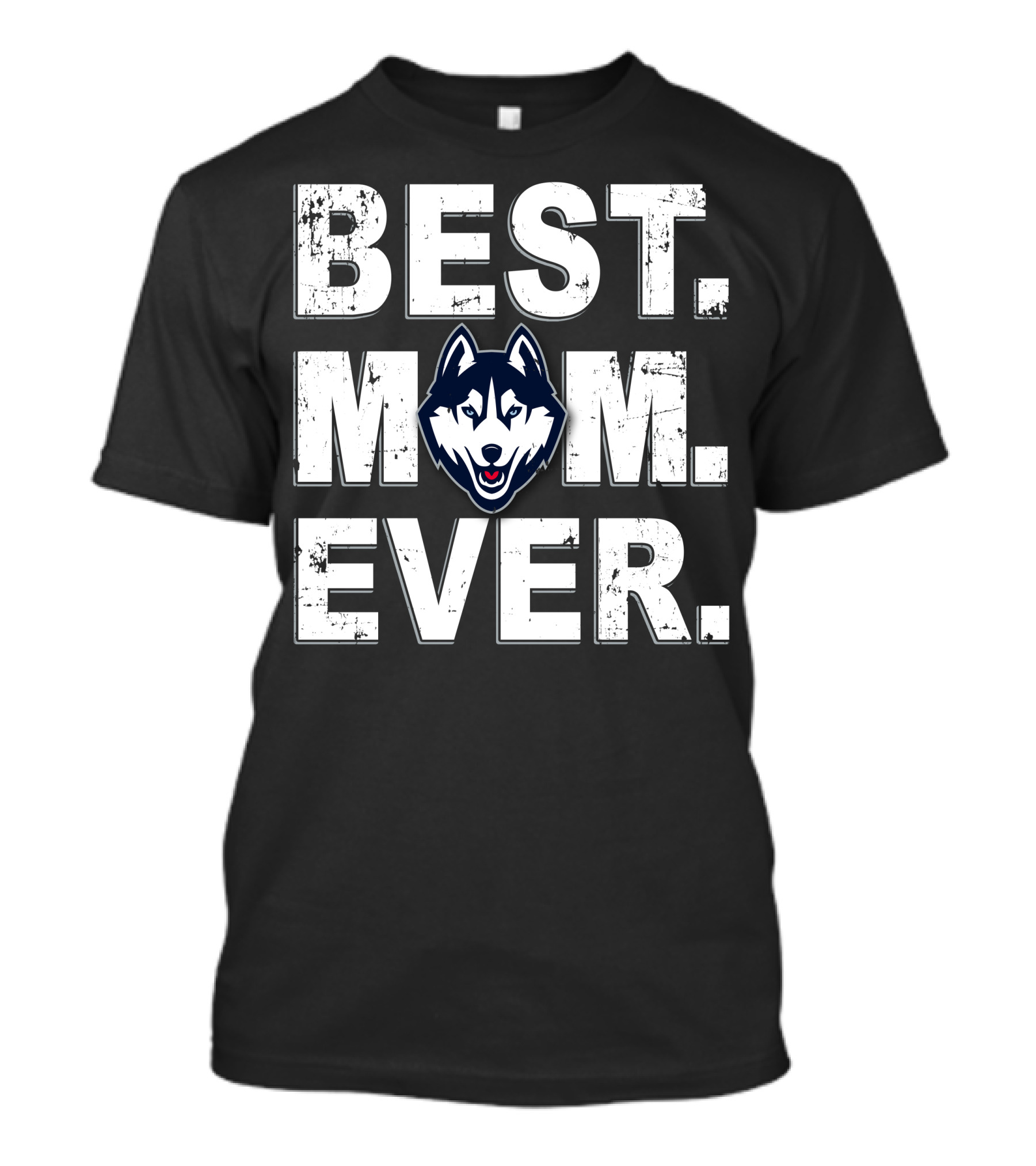 Best Mom Ever Connecticut Huskies T-Shirt