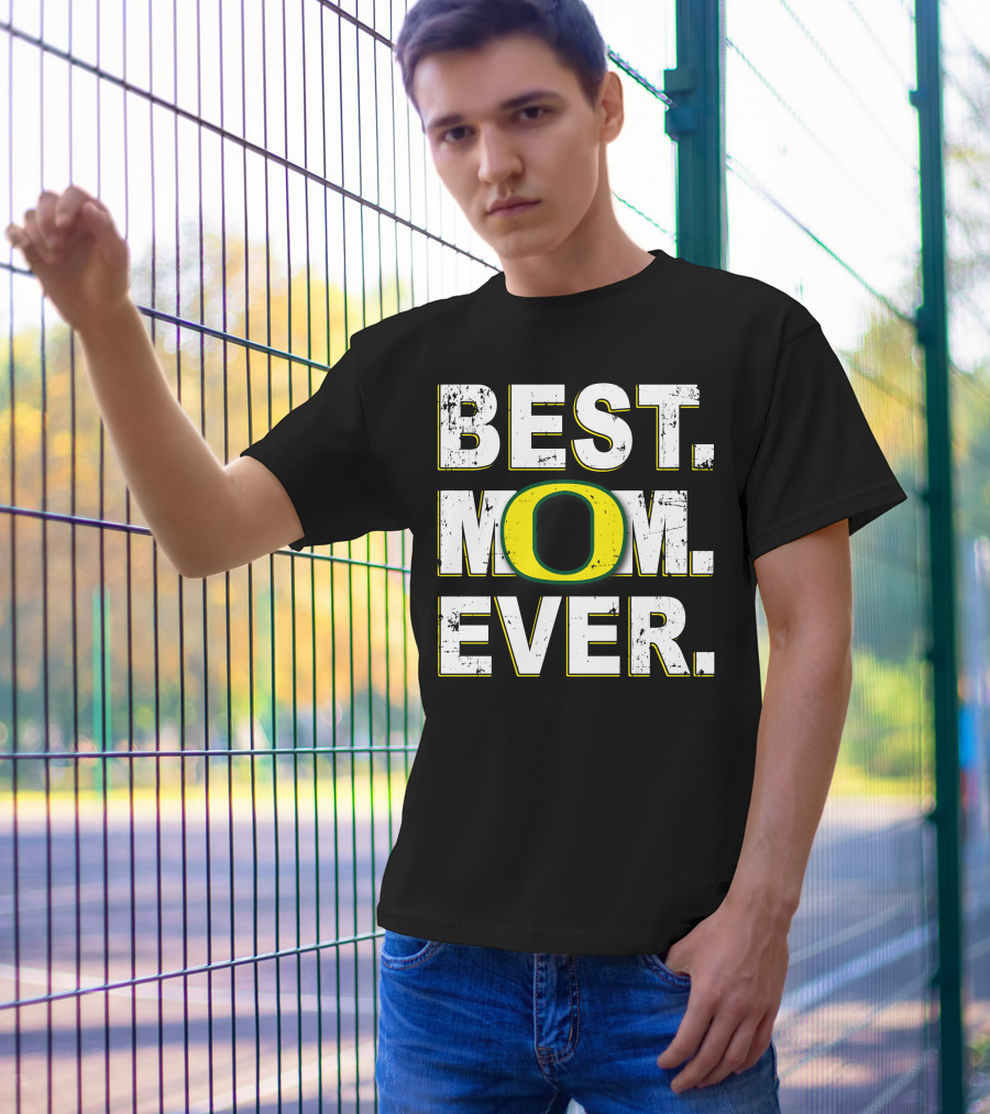 Best Mom Ever Oregon Ducks T-Shirt