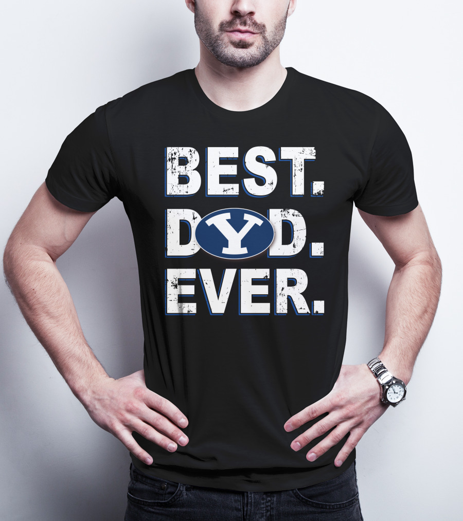Best Dad Ever Byu T-Shirt
