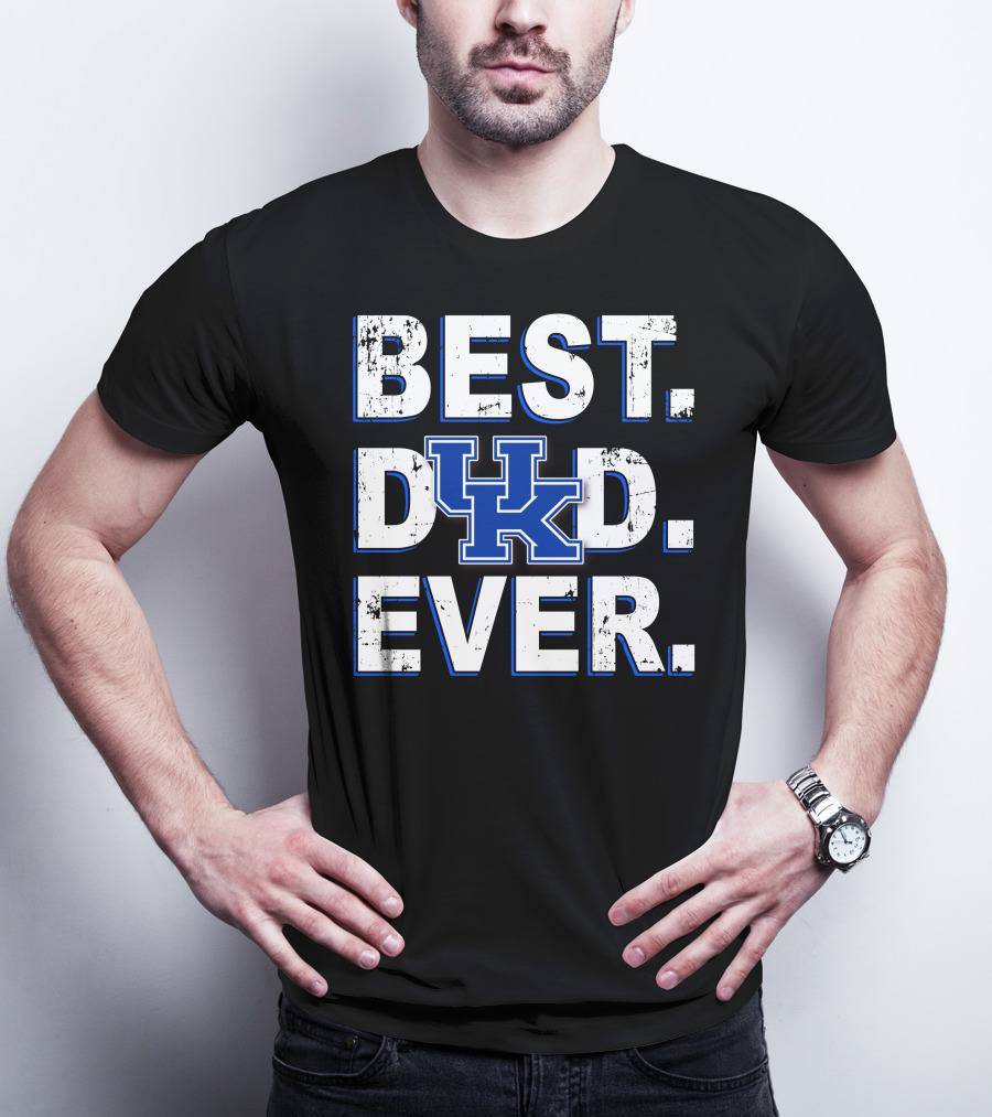 Best Dad Ever Uk Wildcats T-Shirt