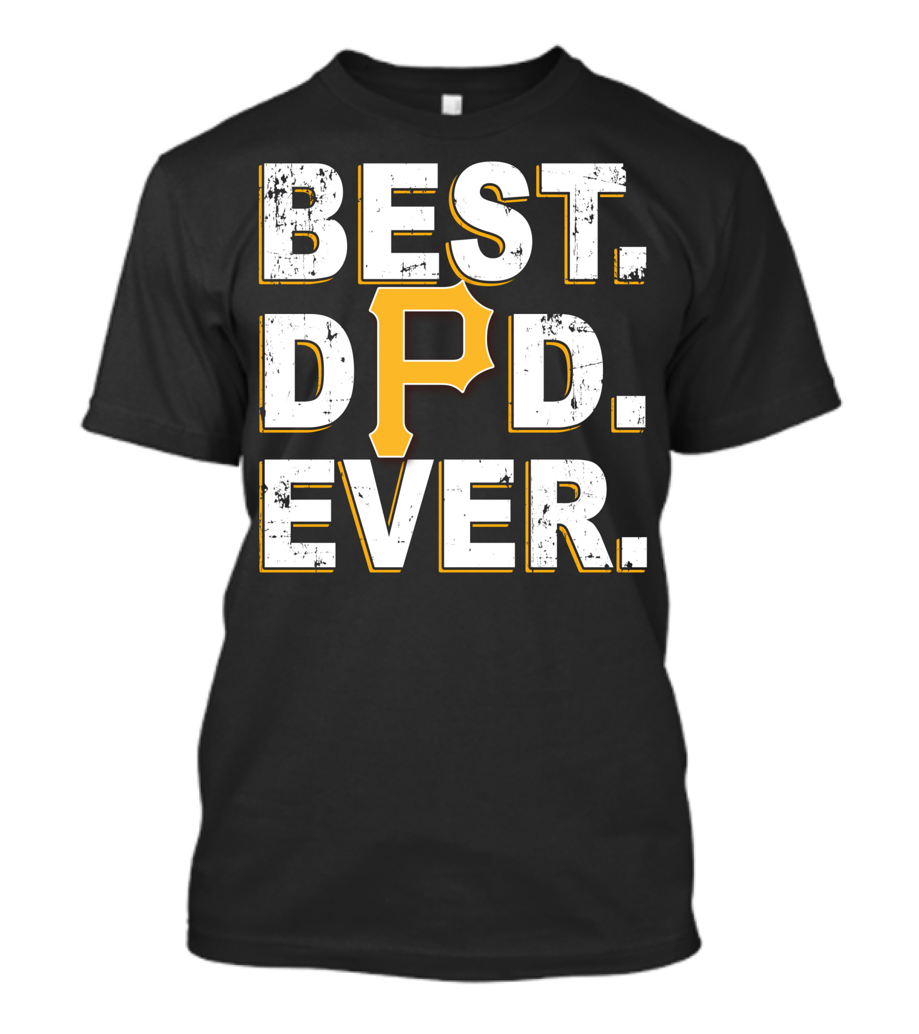 Best Dad Ever P Pittsburgh Pirates Sports Fan Father Pride T-Shirt