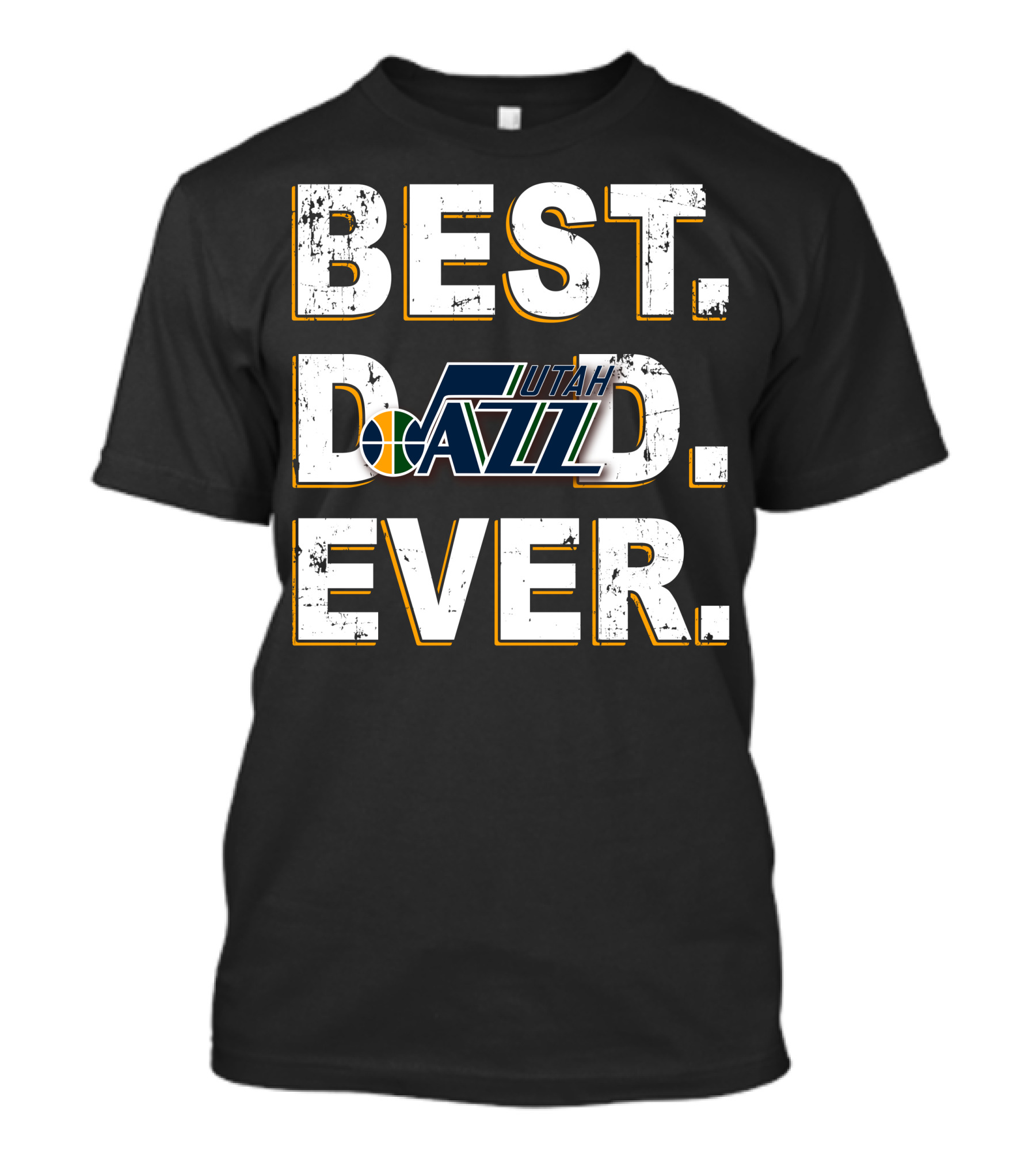 Best Dad Ever Utah Jazz T-Shirt