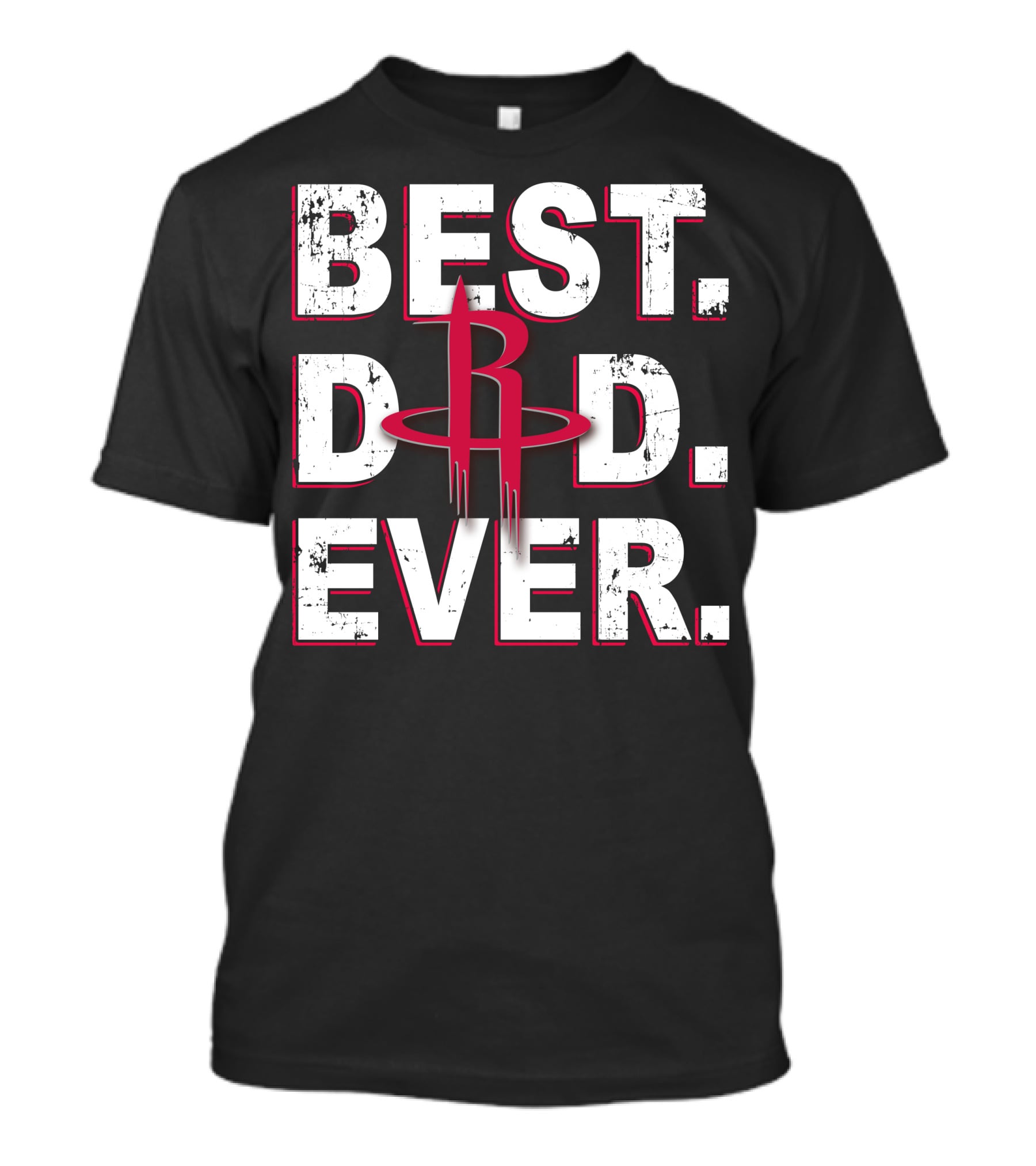 Best Rockets Dad Ever T-Shirt