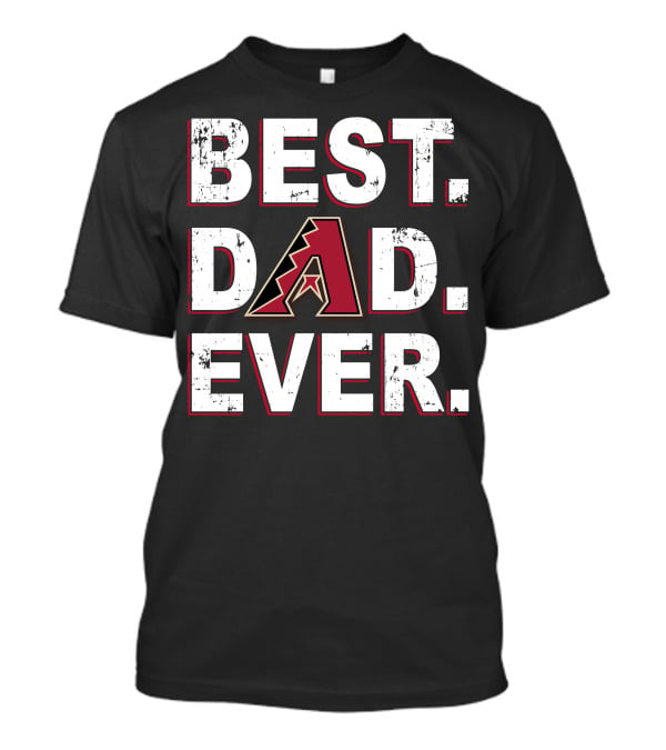 Best Dad Ever Arizona Baseball A Logo 008 T-Shirt
