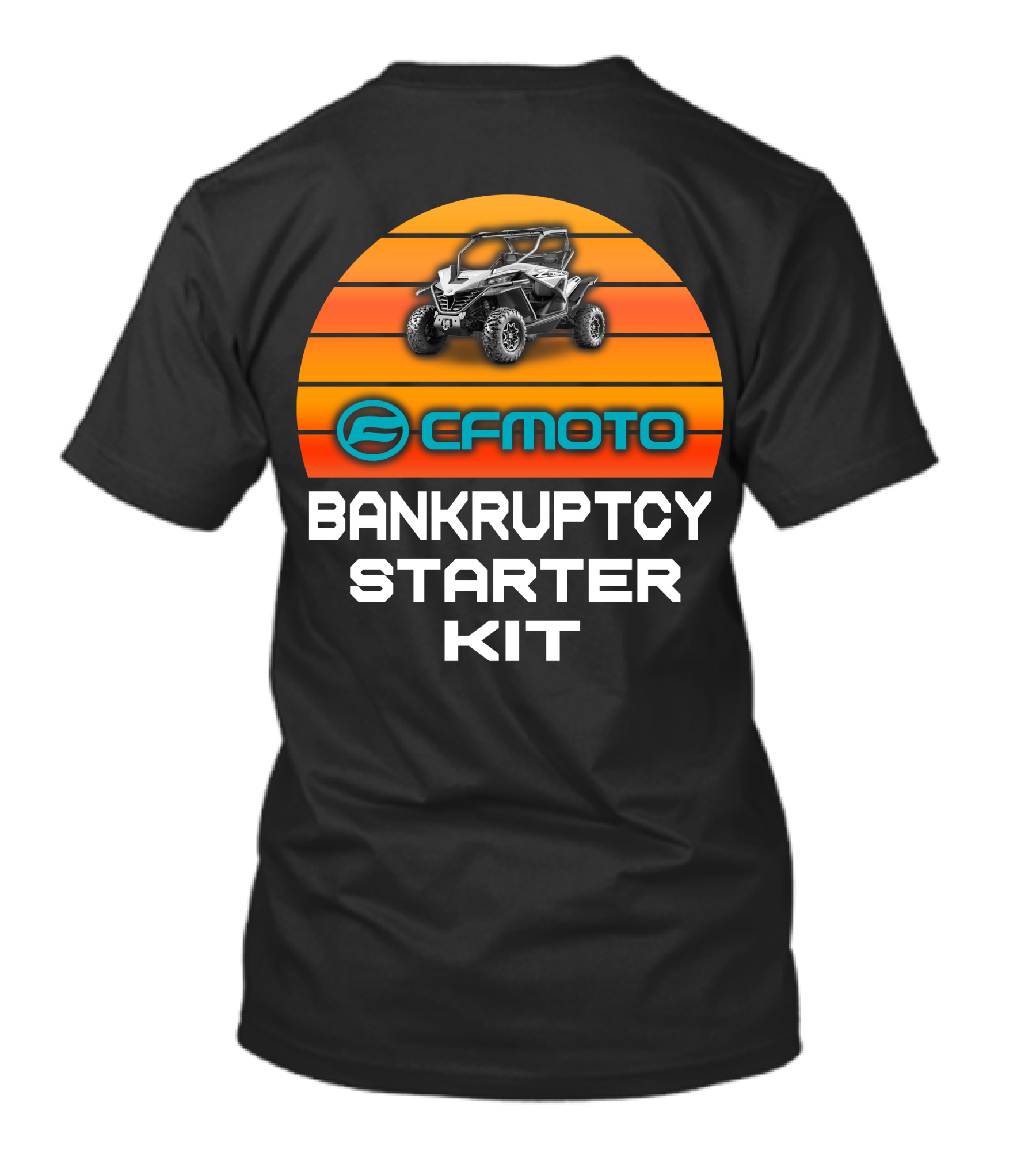 CFMoto Bankruptcy Starter Kit Z Force Adventure T-Shirt