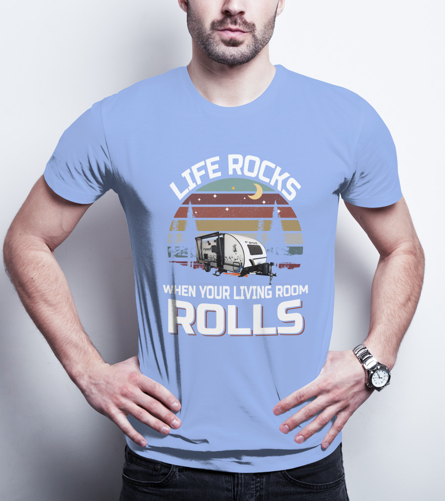 Life Rocks When Your Living Room Rolls RPod 190 T-Shirt
