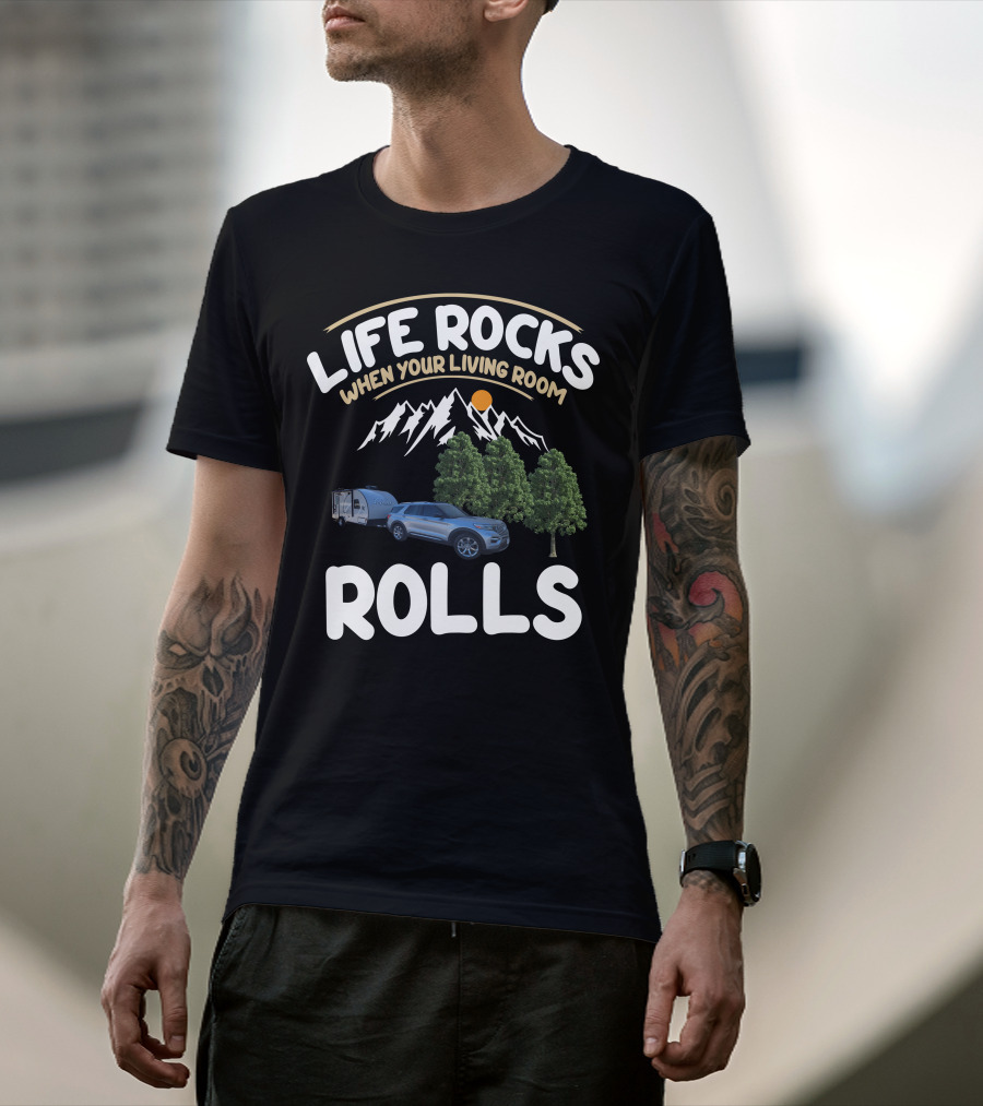 Life Rocks When Your Living Room Rolls RPod 195 T-Shirt