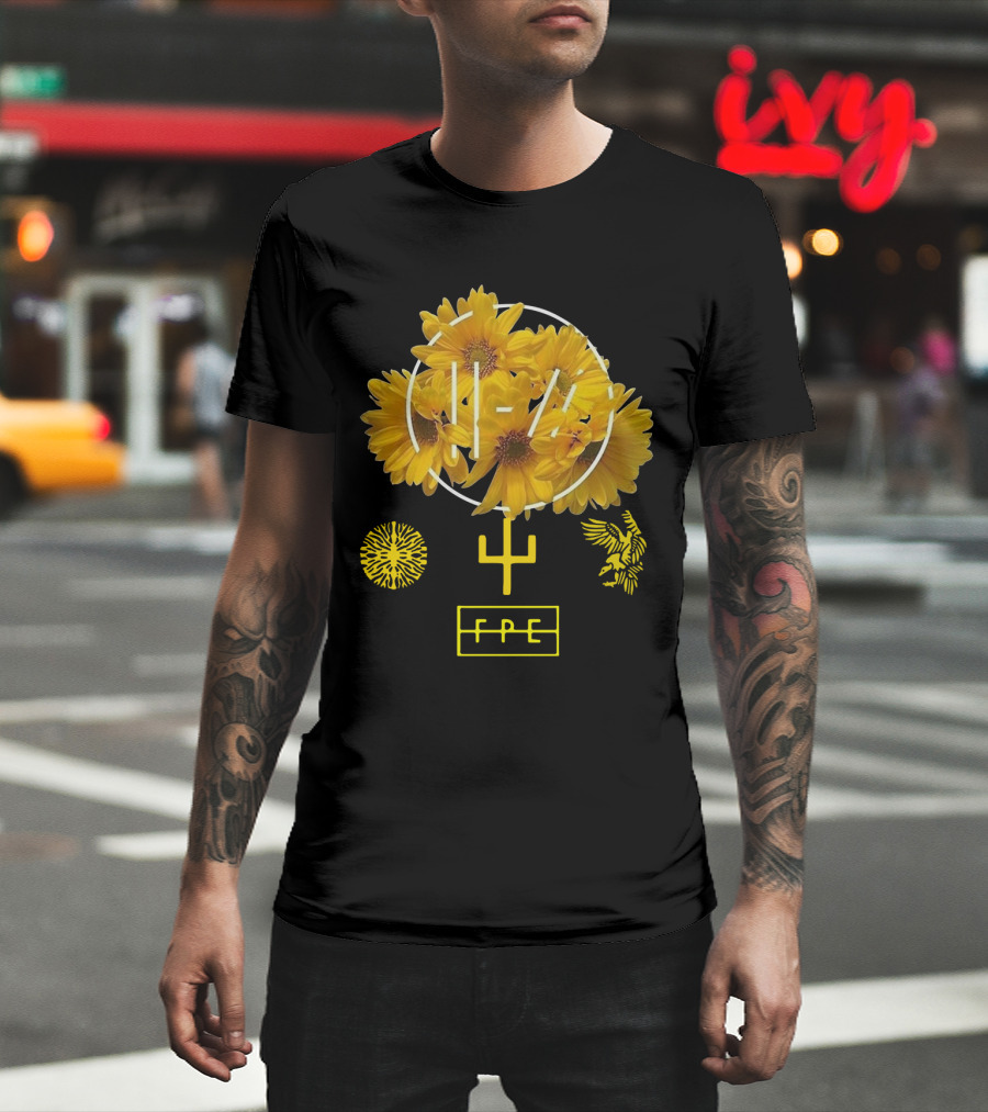Twenty One Pilots Sunflower FPE Symbol Collection T-Shirt