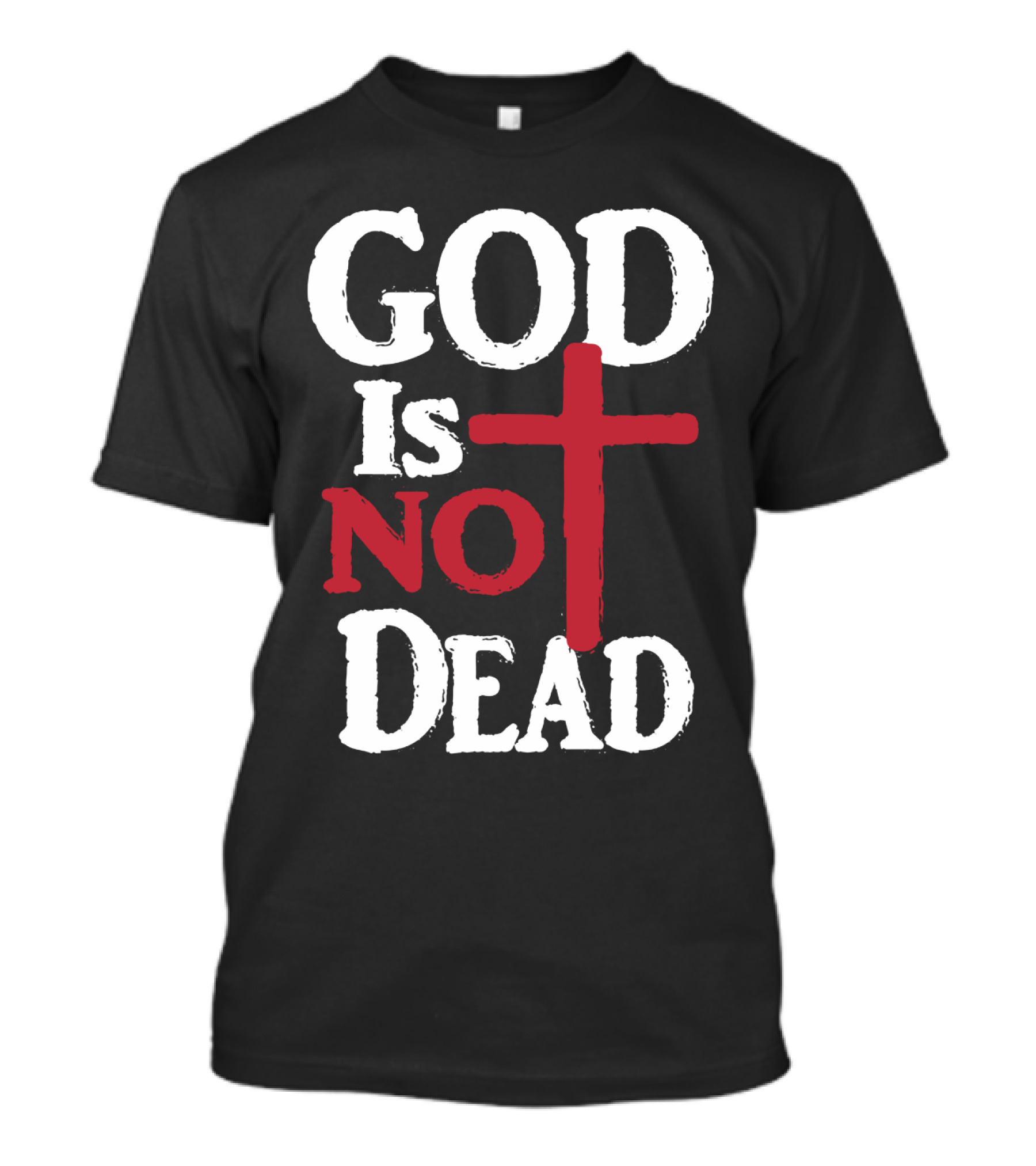 God Is Not Dead Cross Christian Faith T-Shirt