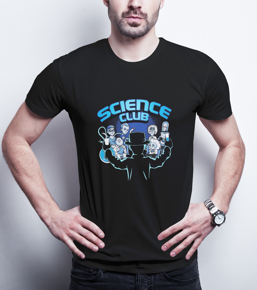 Science Club Breaking Bad Chemistry Characters Lab T-Shirt