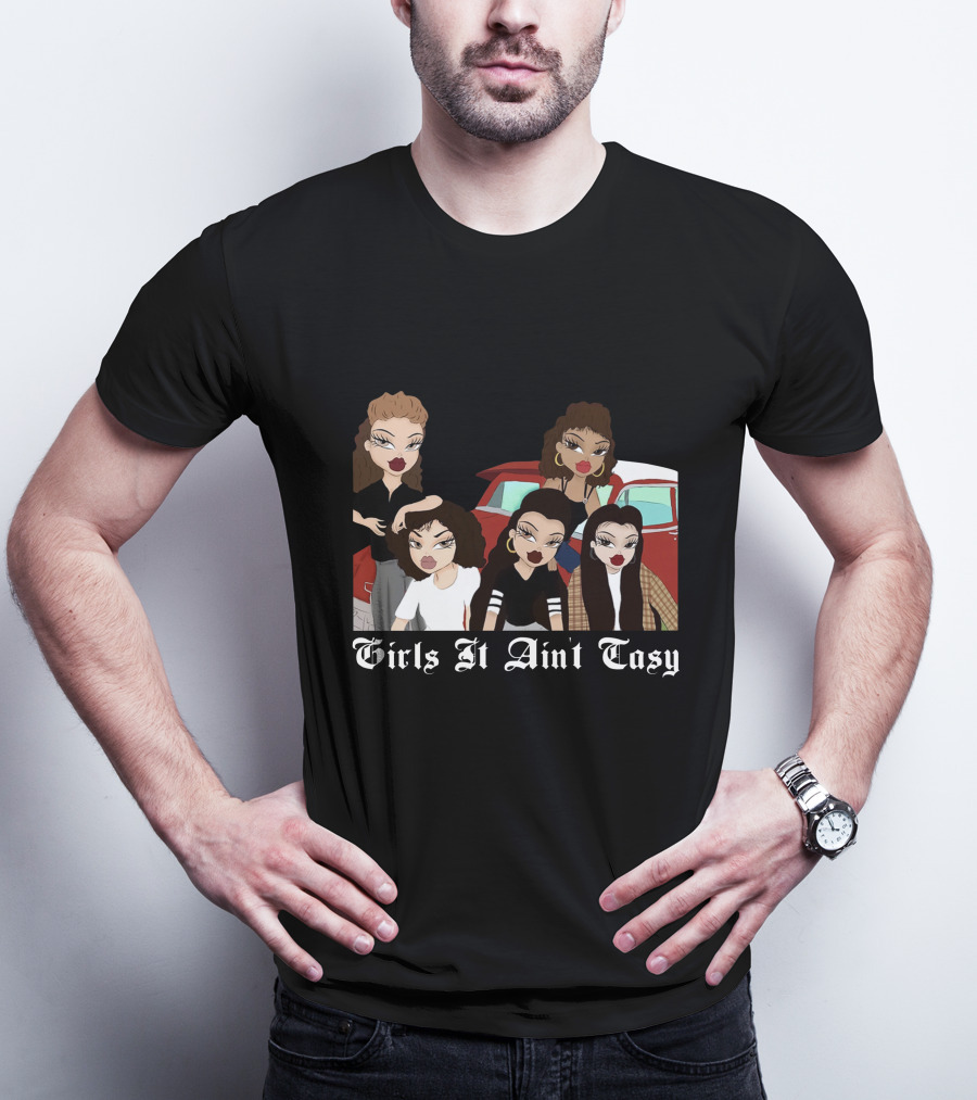 Mi Vida Loca Girls It Ain't Easy Five Women By Car T-Shirt