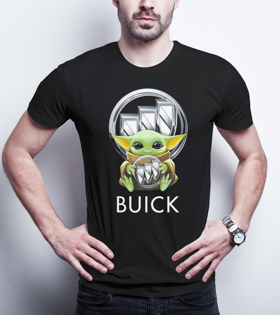 Baby Yoda Holding Buick T-Shirt
