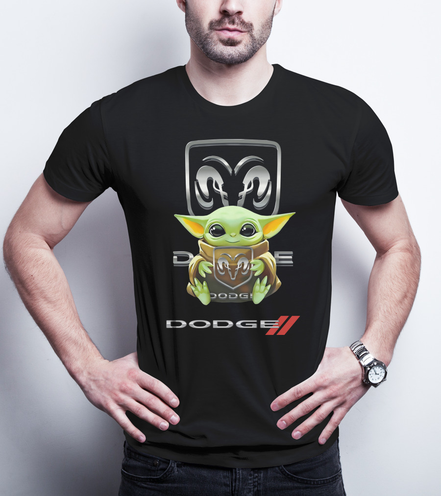 Baby Yoda Hug Dodge Ram T-Shirt