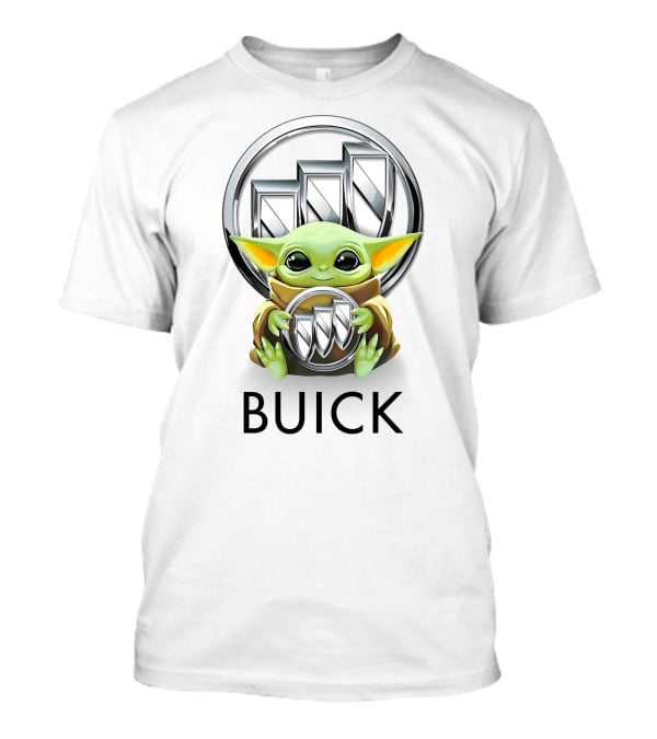 Baby Yoda Hugging Buick T-Shirt