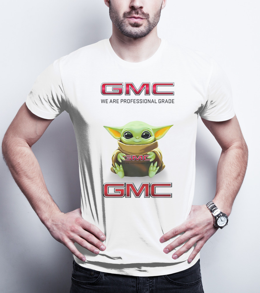 Grogu Hug GMC We Are Professional Grade T-Shirt