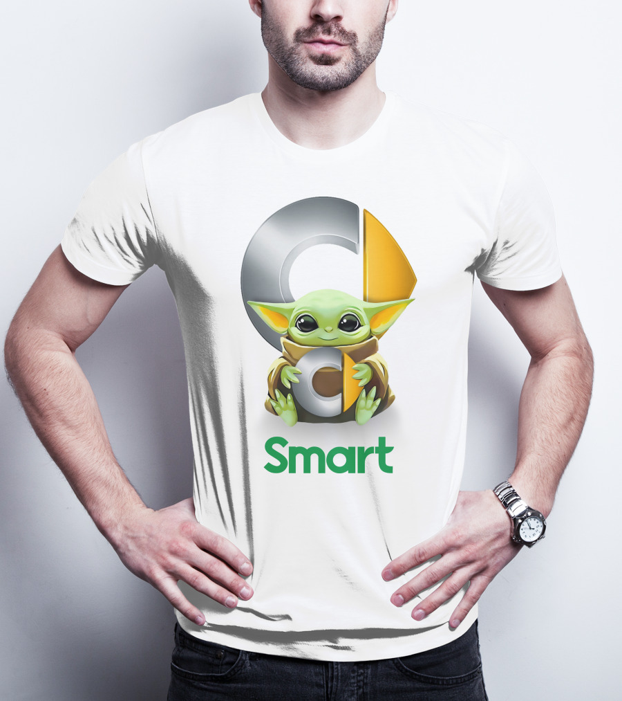 Grogu Hug Smart White C T-Shirt