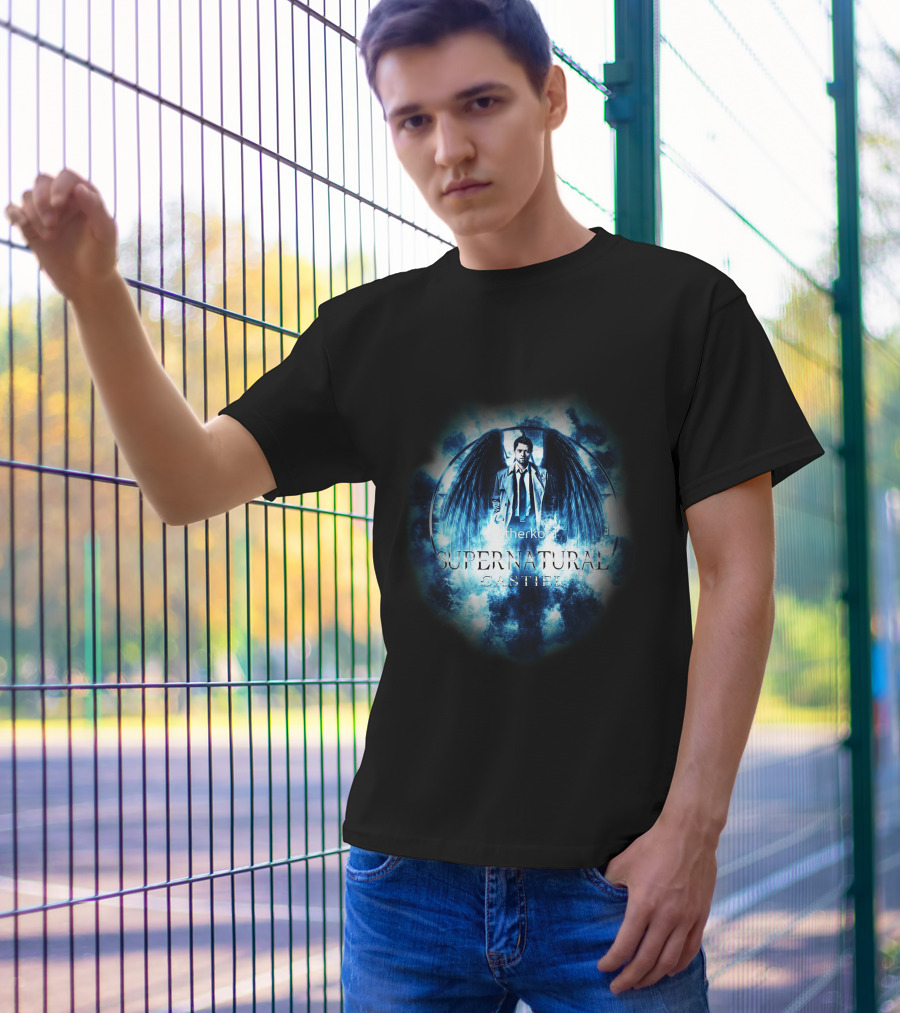 Supernatural Castiel Angelic Aura T-Shirt