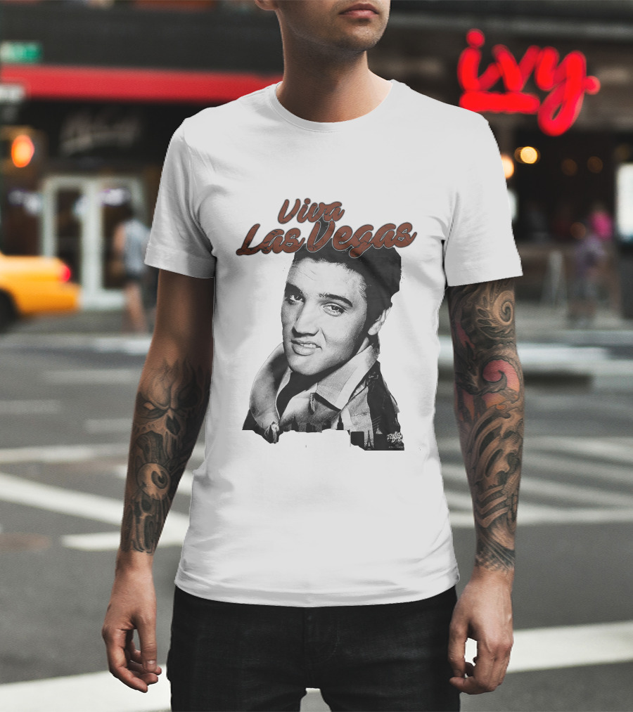 Viva Las Vegas Elvis Presley Classic T-Shirt