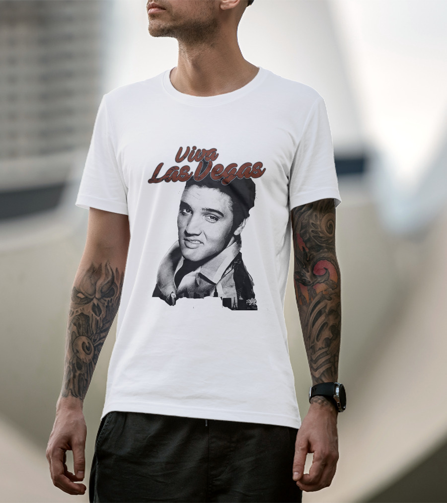 Viva Las Vegas Elvis Presley Classic T-Shirt
