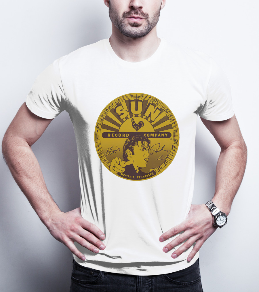 SUN Record Company Elvis Presley Memphis Tennessee T-Shirt