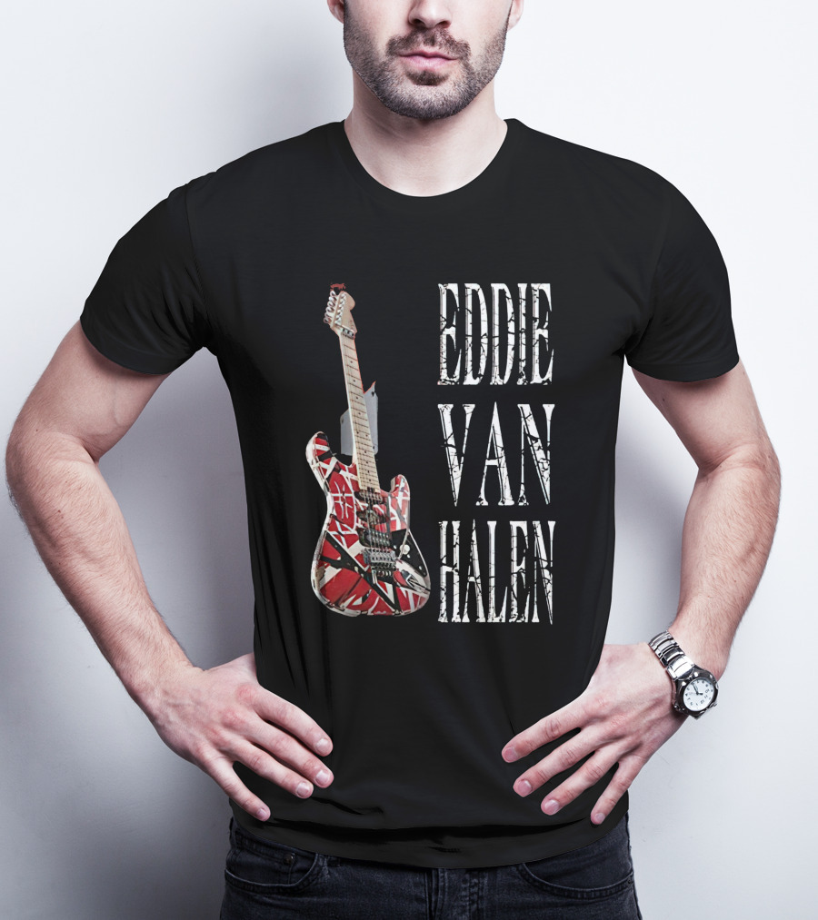Eddie Van Halen Guitar T-Shirt