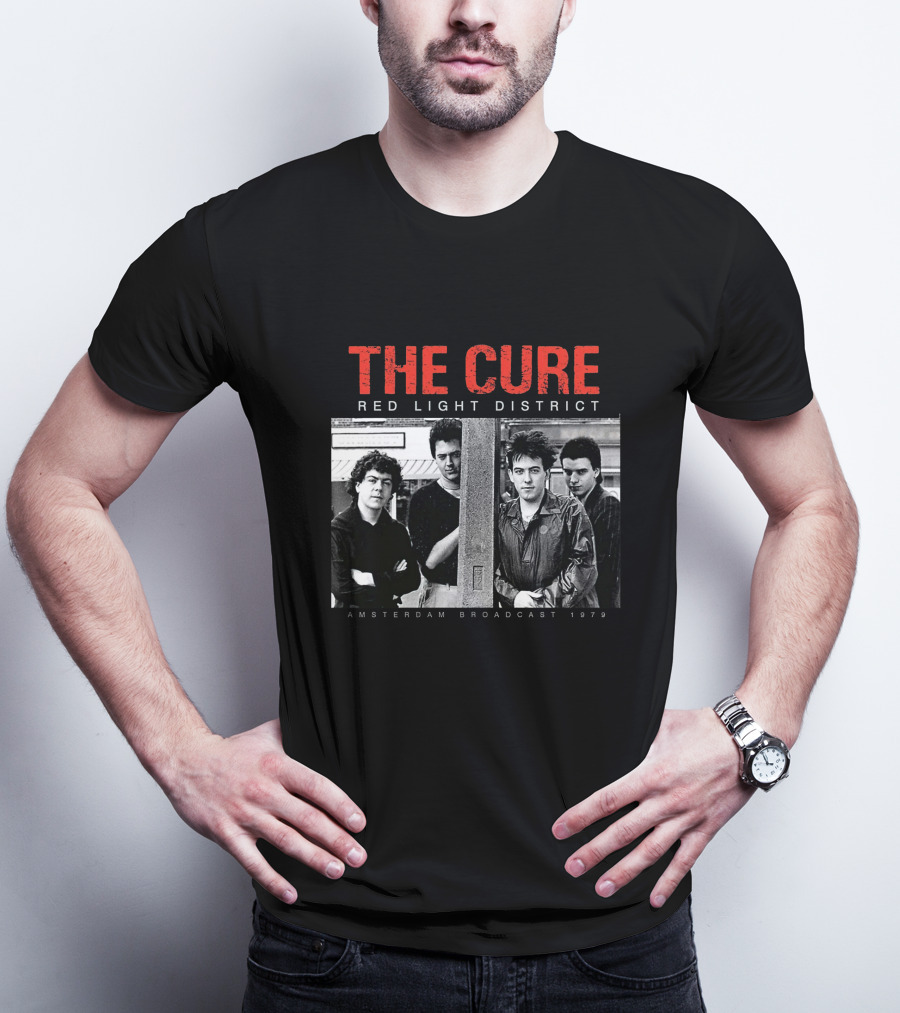 The Cure Red Light District Amsterdam Broadcast 1979 T-Shirt