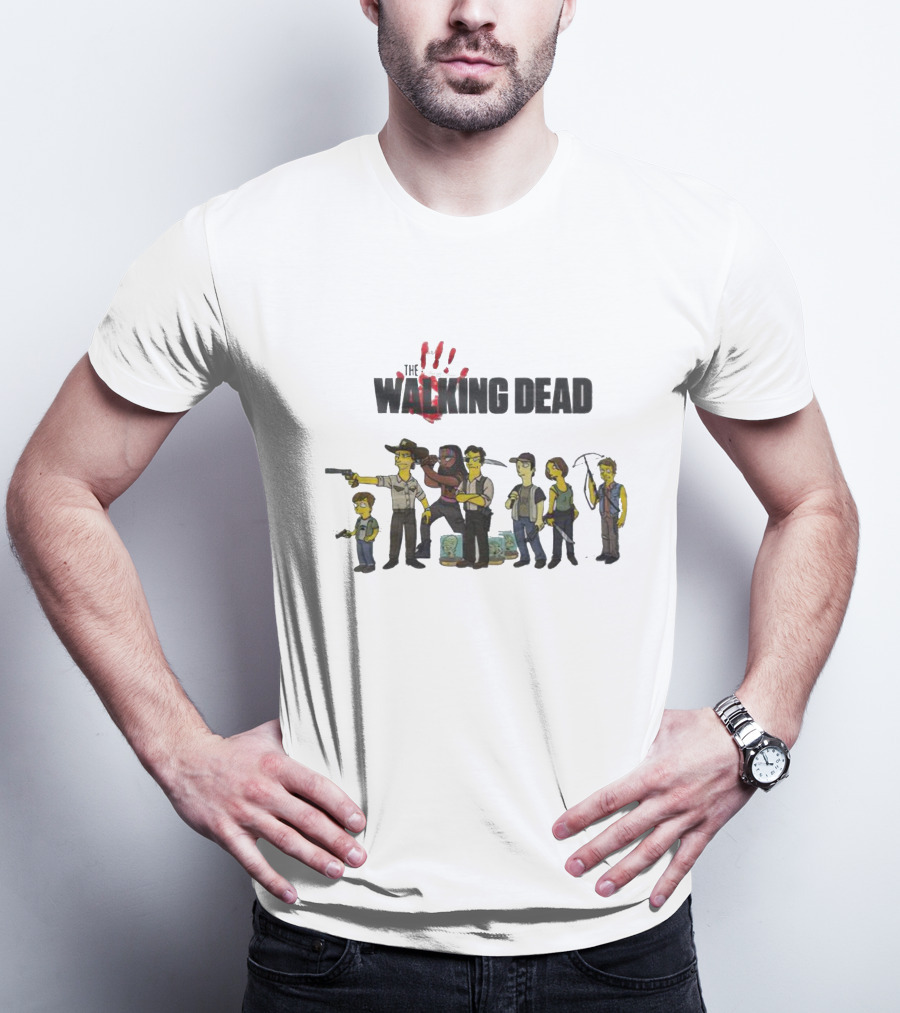 SMP Edition The Walking Dead Cartoon T-Shirt