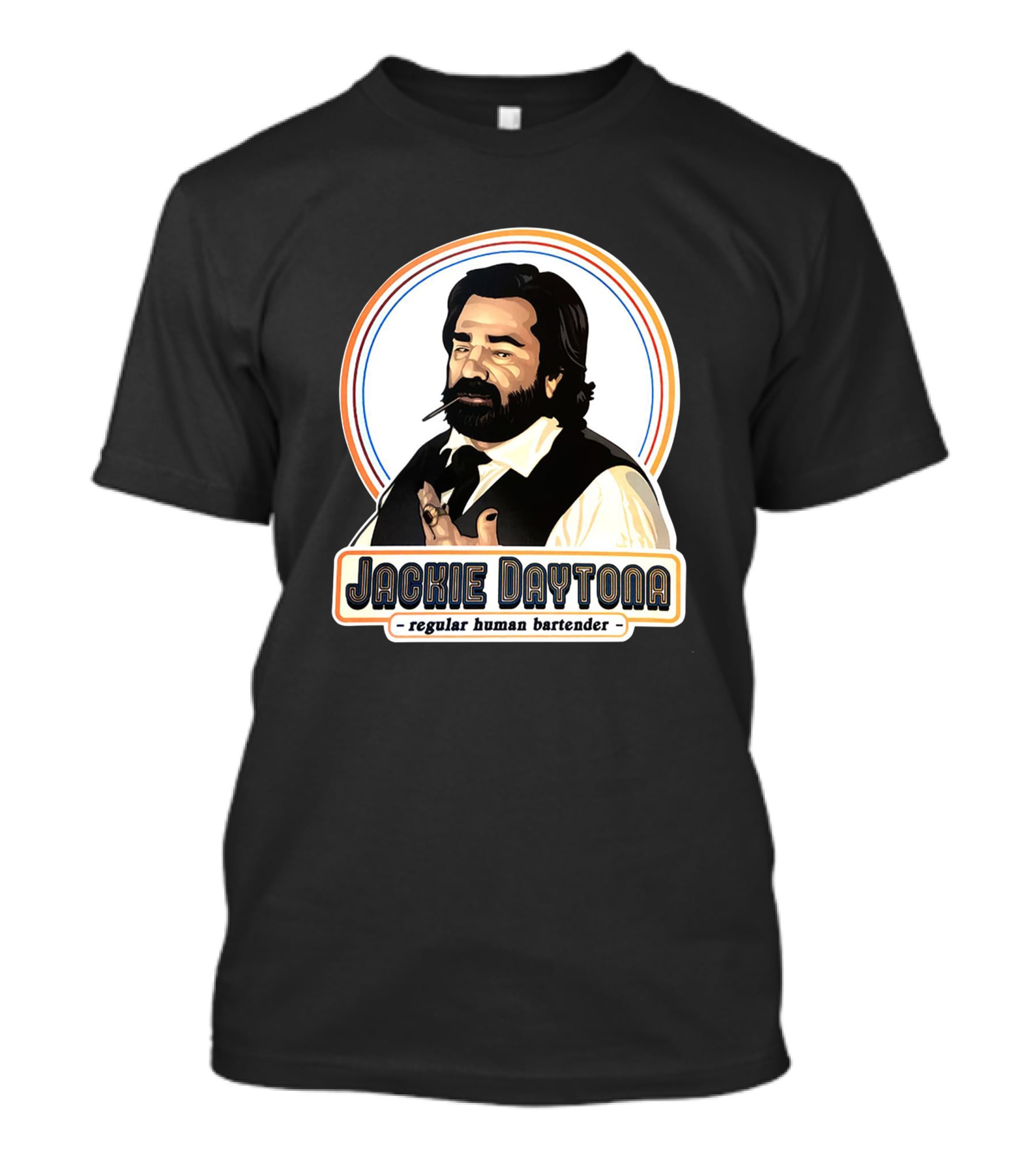 Jackie Daytona Regular Human Bartender Vintage T-Shirt