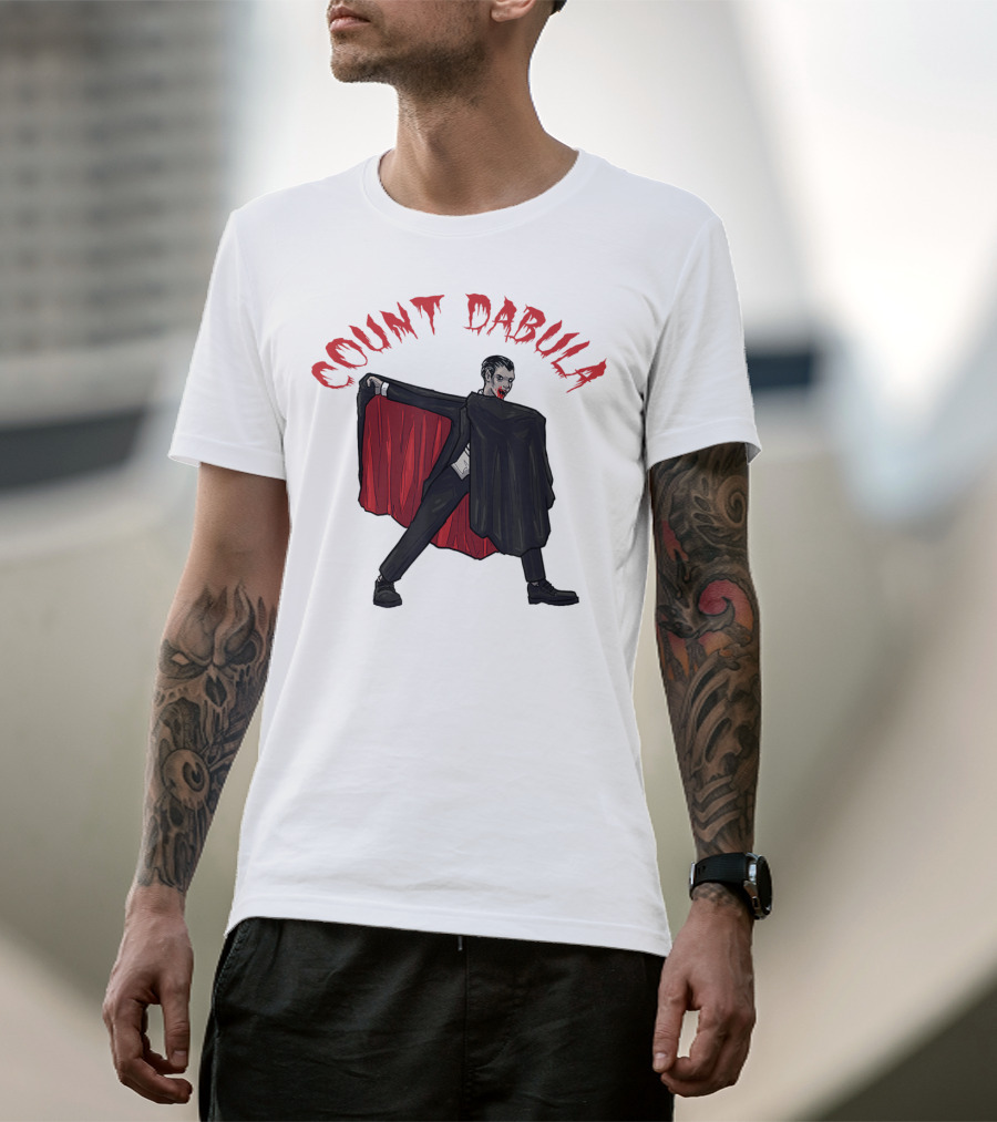 Count Dabula Dabbing Vampire Dracula T-Shirt
