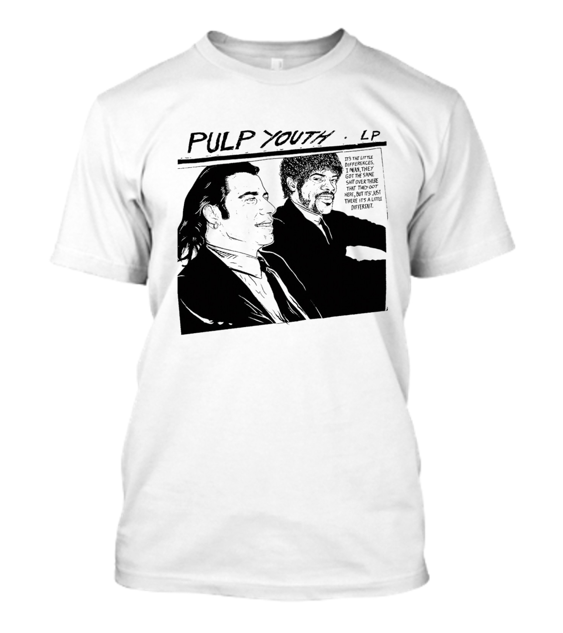 Pulp Youth LP Vintage Characters Comic T-Shirt
