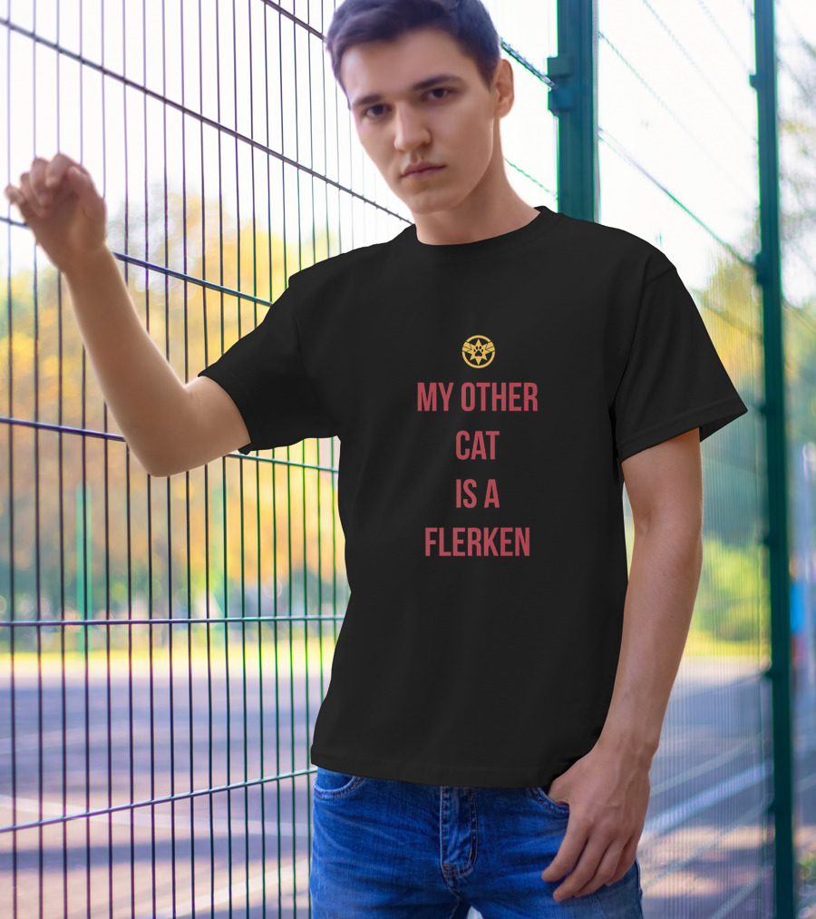 My Other Cat Is A Flerken Captain Marvel T-Shirt
